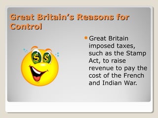 6a sources of colonial dissatisfaction | PPT