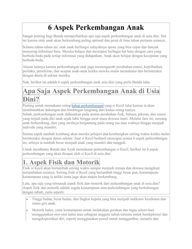 6 Aspek Perkembangan Anak.docx