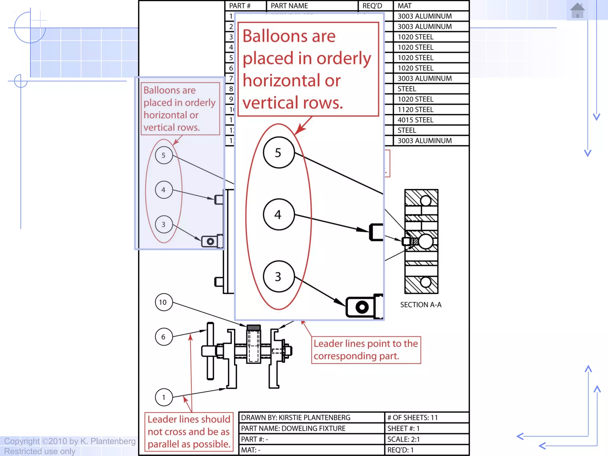 6 assembly drawings | PPT