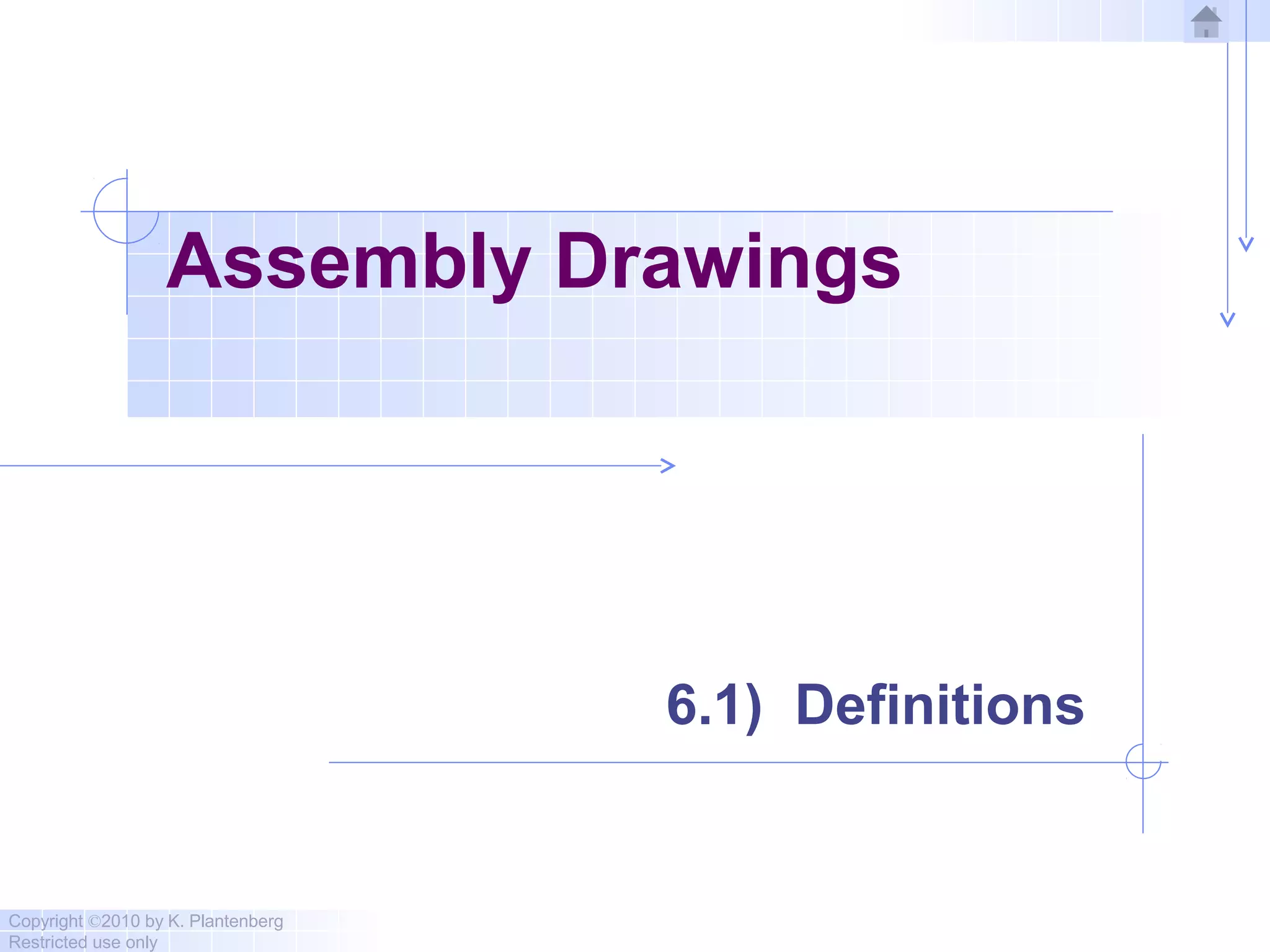 6 assembly drawings | PPT