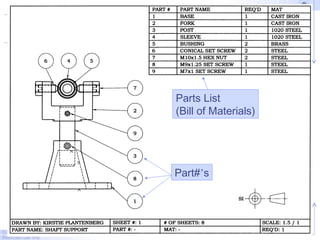 6 assembly drawings | PPT