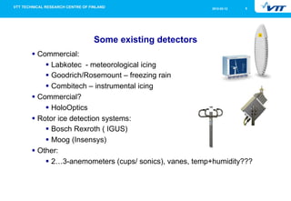 State-of-the‐art of ice detection | PPT