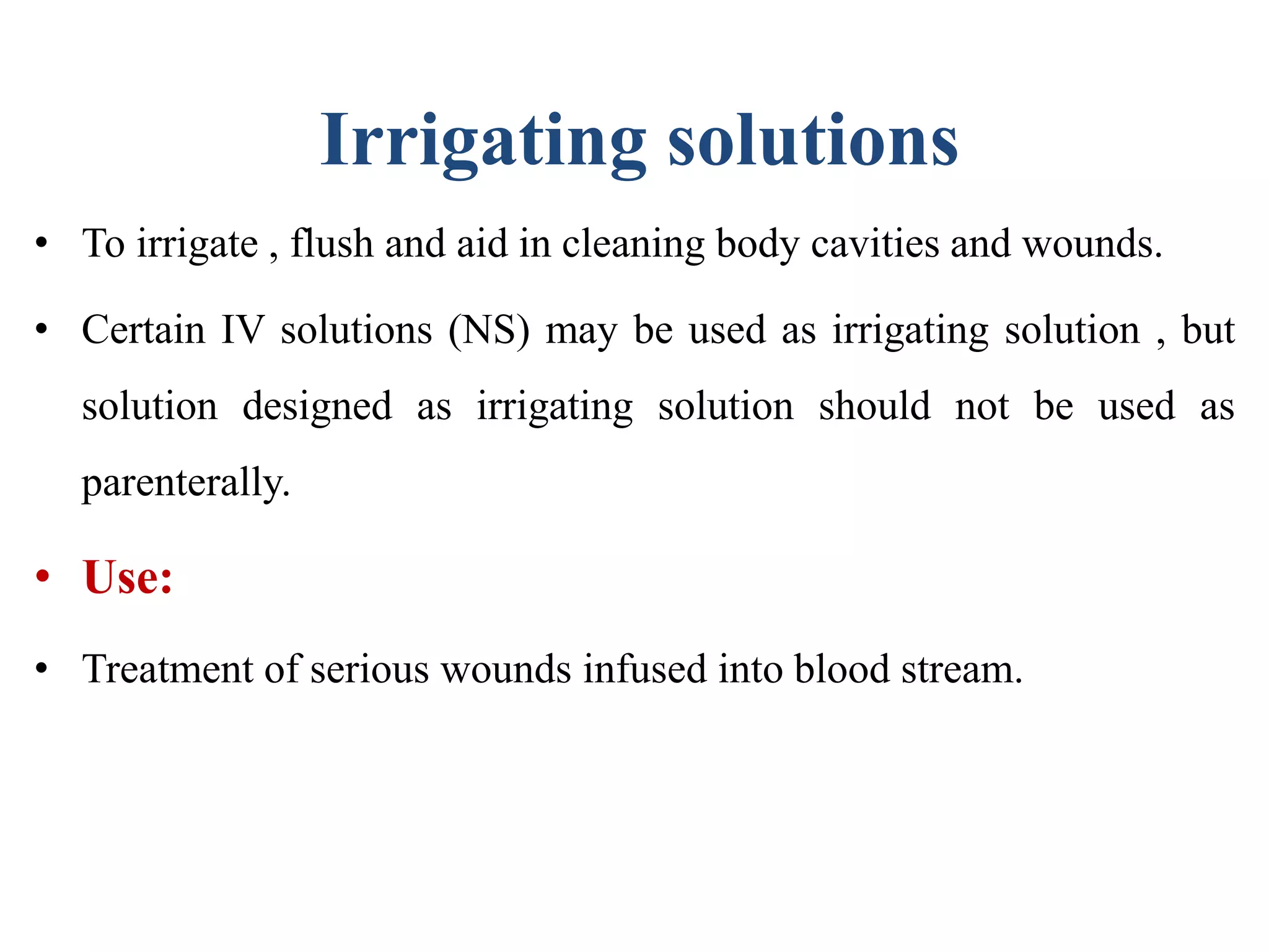 6a sterile formulations svps and lvps | PPTX