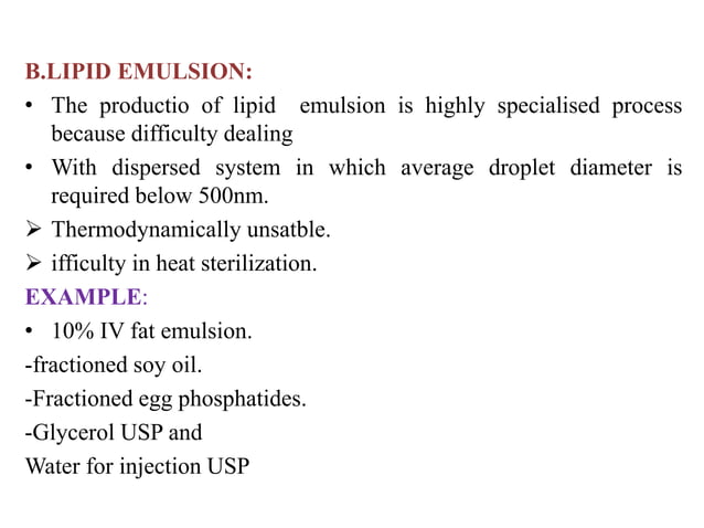 6a sterile formulations svps and lvps | PPTX | Pharmaceutical Drugs ...