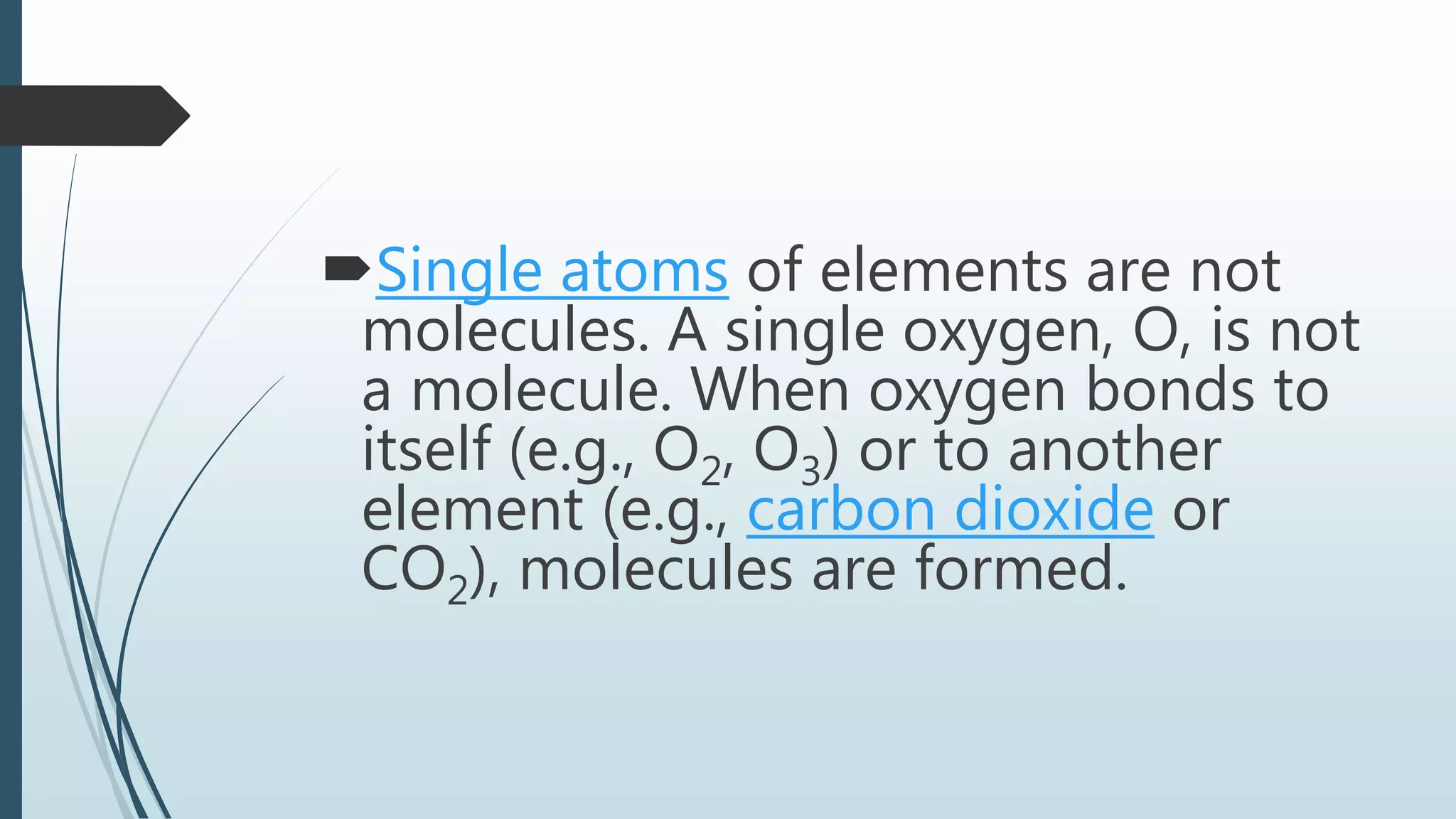 Atoms, Element, Molecule and Compound | PPTX