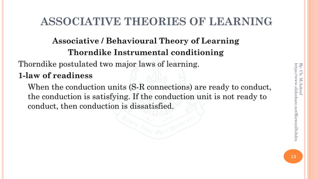 ASSOCIATIVE THEORIES OF LEARNING | PDF | Dogs | Pets