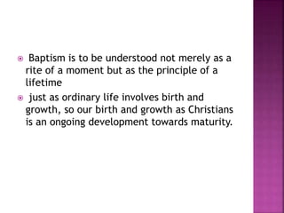 6 August 17 presentation baptism | PPTX