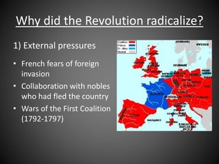 French Revolution - Radical stage & reaction | PPTX