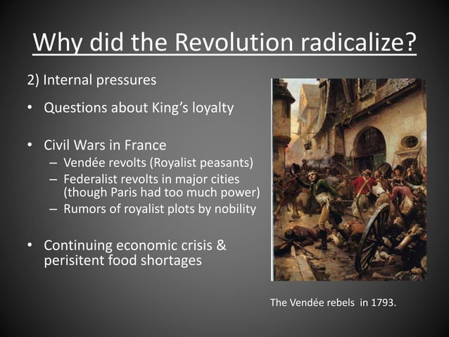 French Revolution - Radical stage & reaction | PPT