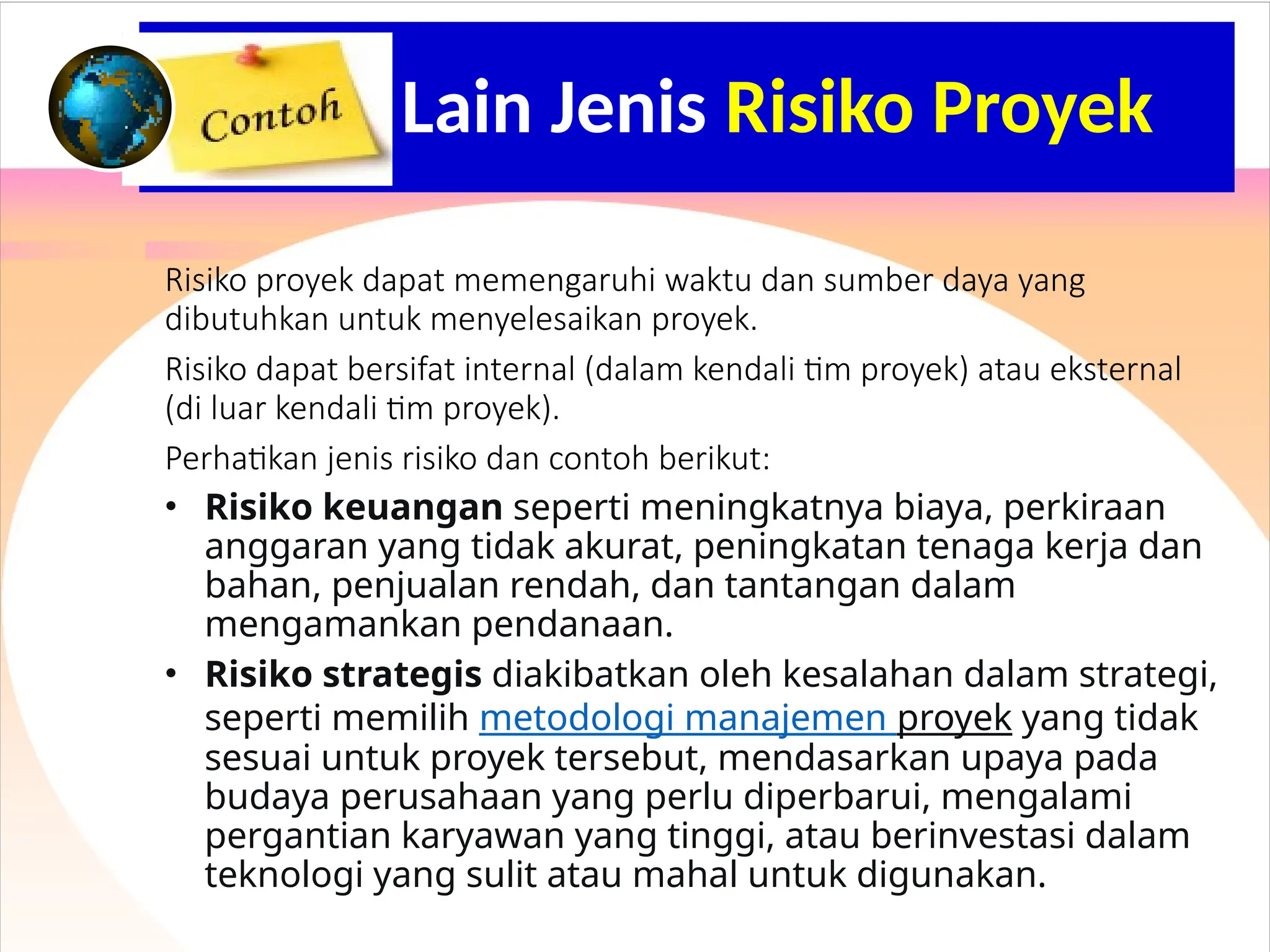 Manajemen Risiko Proyek_Training "RISK MANAGEMENT".pptx