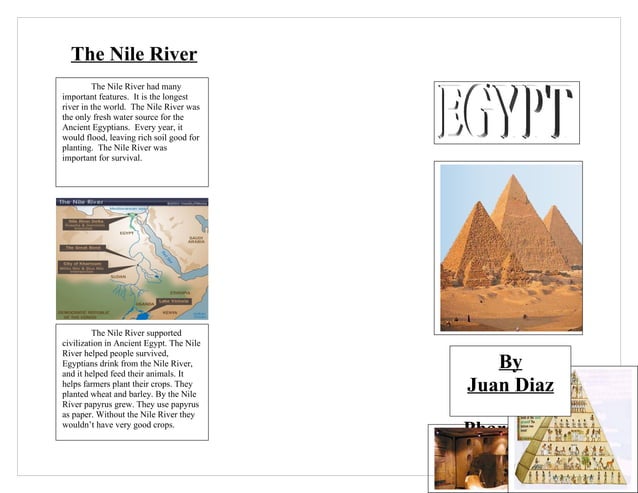 6b Diaz Juan Ancient Egypt Brochure | PPT