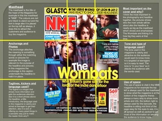 Magazine Conventions | PPT