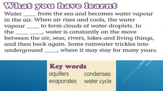 6B - Review - States of matter . water cycle.pptx