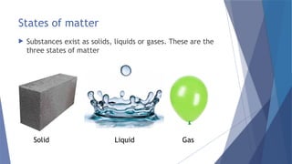 6B - Review - States of matter . water cycle.pptx