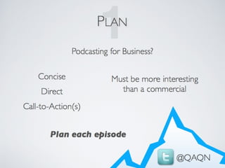 Step-by-Step: Podcasting for Business | PPT