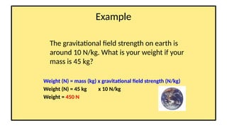 6B - Topic 3.1 Gravity weight and mass.pptx