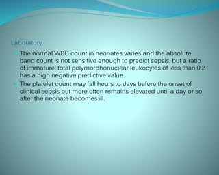 Neonatal Sepsis 2 | PPTX | Pregnancy | Reproductive Health