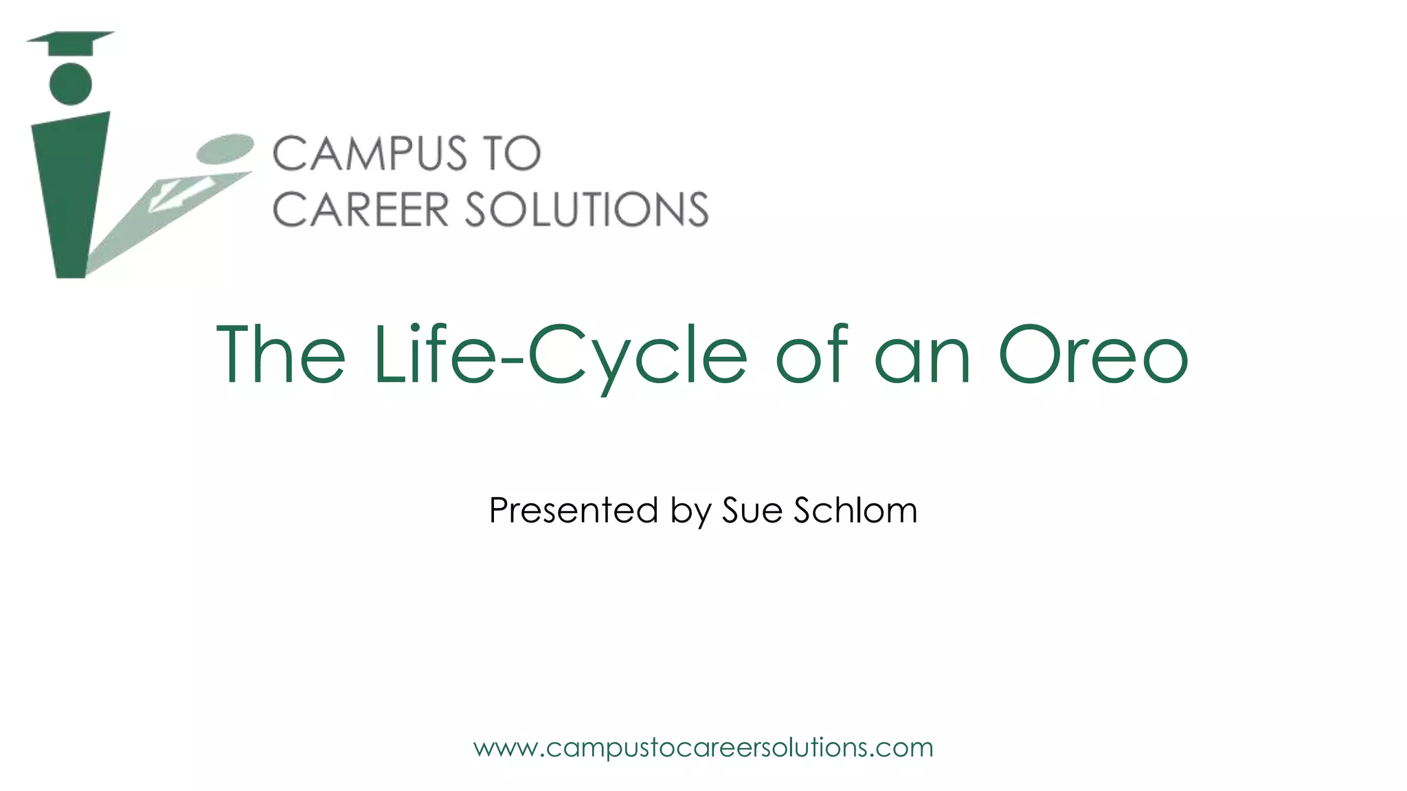 The Life Cycle of an Oreo | PPTX