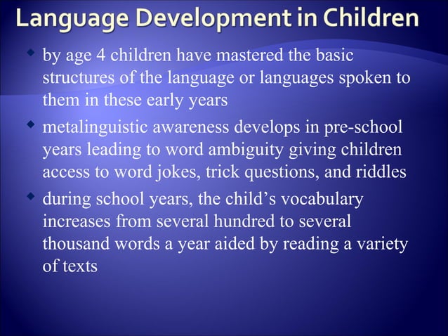 How Languages are Learned | PPT