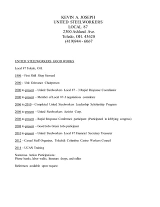 USW GOOD WORKS | PDF