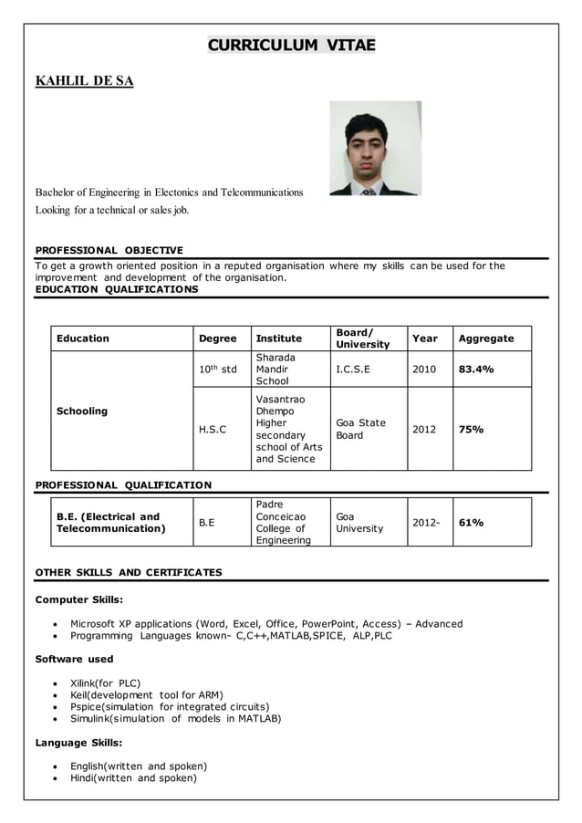 CURRICULUM VITAE (1) | DOCX