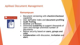 Document Management on Cloud v0.3 | PPT