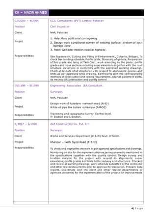 CV - NAZEER AHMED -Oversees | DOCX