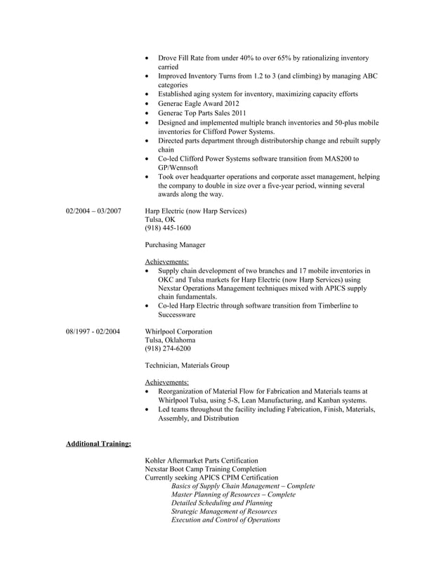 Brandon Mize Resume | PDF