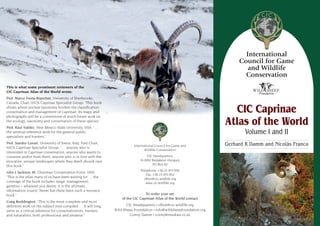02-CIC Caprinae Atlas Brochure | PDF