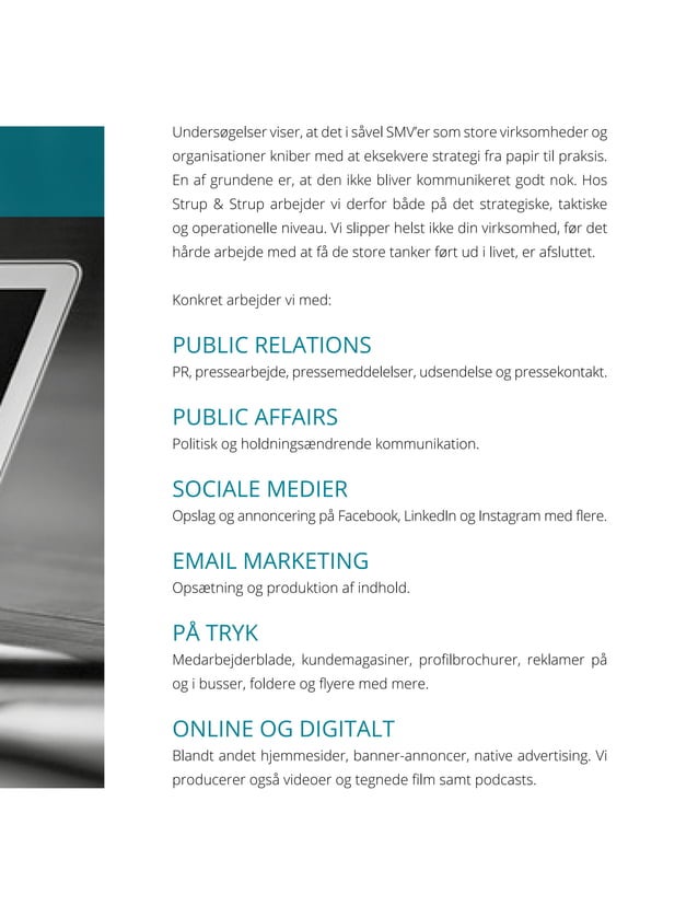 Strup & Strup Corporate Communication Brand Journalism | PDF