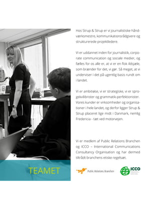Strup & Strup Corporate Communication Brand Journalism | PDF
