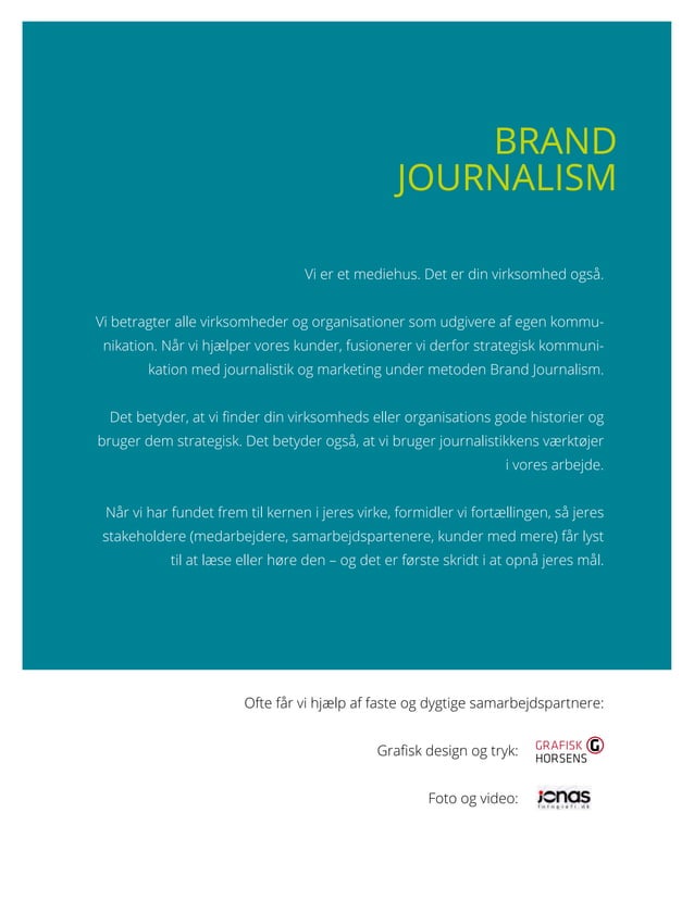Strup & Strup Corporate Communication Brand Journalism | PDF