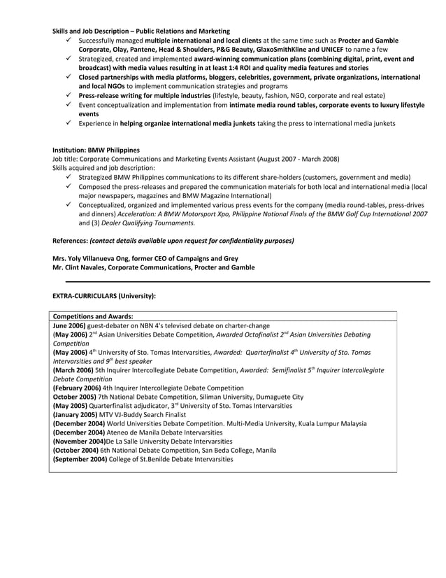 Romina Nanagas.Resume 2016 | DOC