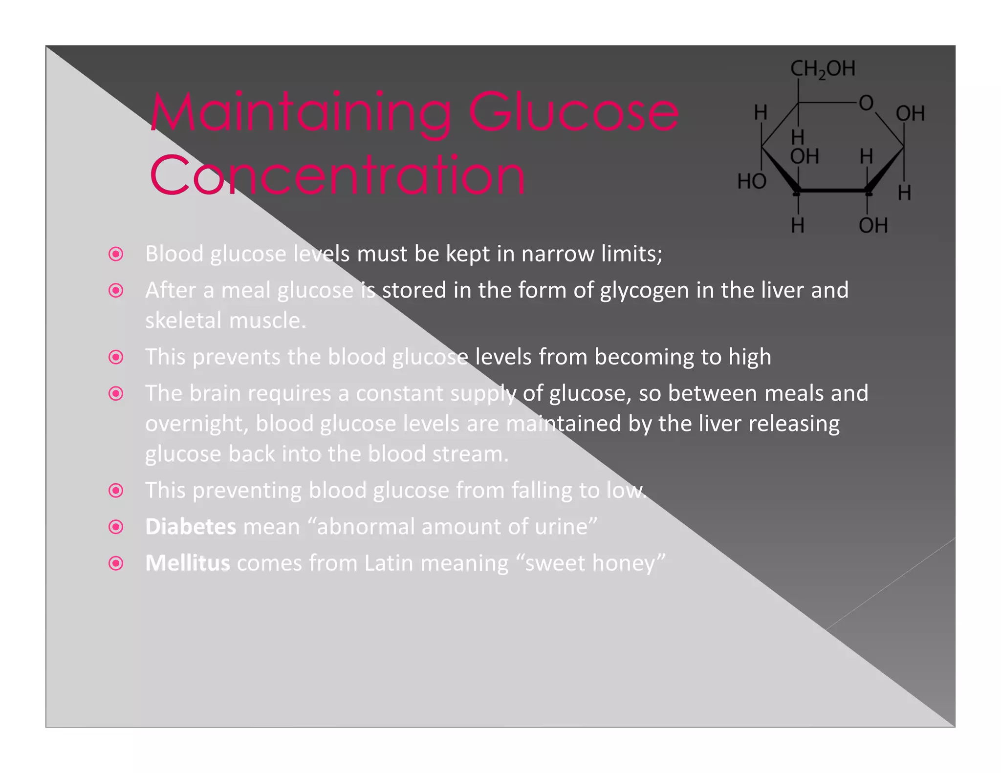 Diabetes Biology Presentation | PDF