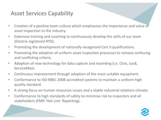 Asset Services Capability Statement Presentation | PPTX