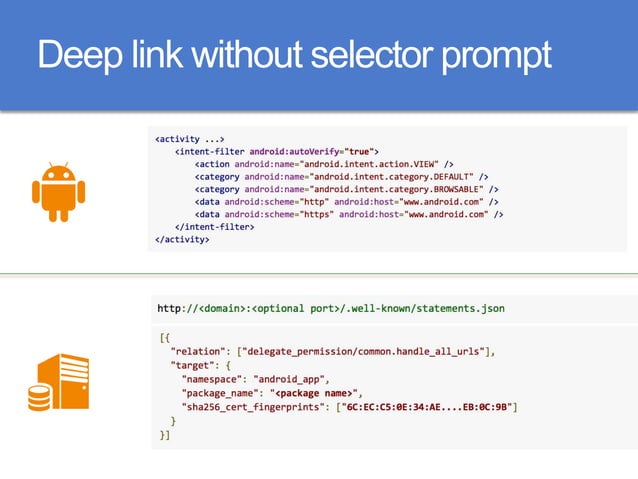 android deep linking | PPT