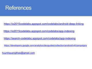 android deep linking | PPT