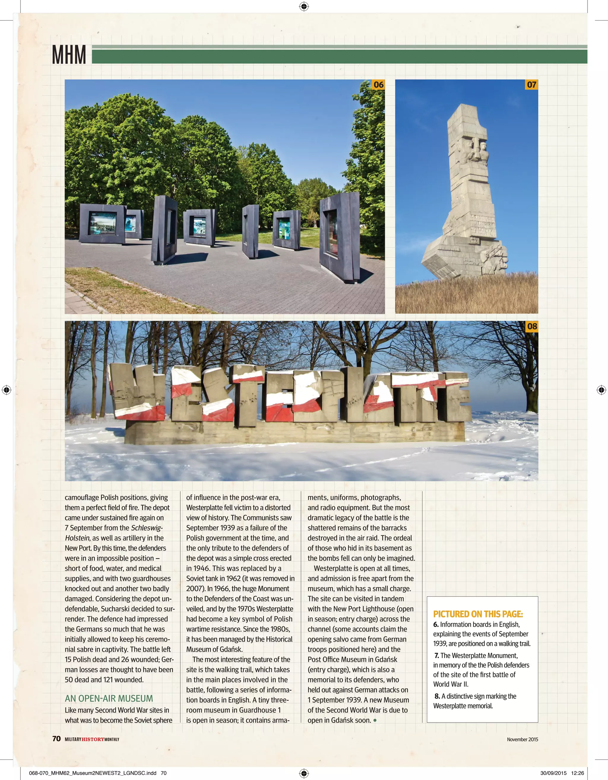 Westerplatte - Museum of the Second World War | PDF