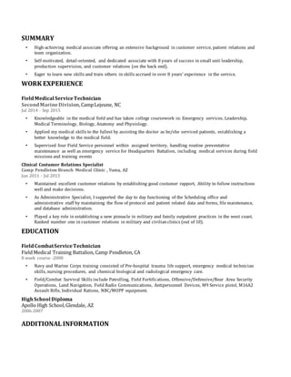 Zach's Resume 1 | DOCX