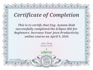 Eclipse IDE for Beginners Increase Your Java Productivity | PPT