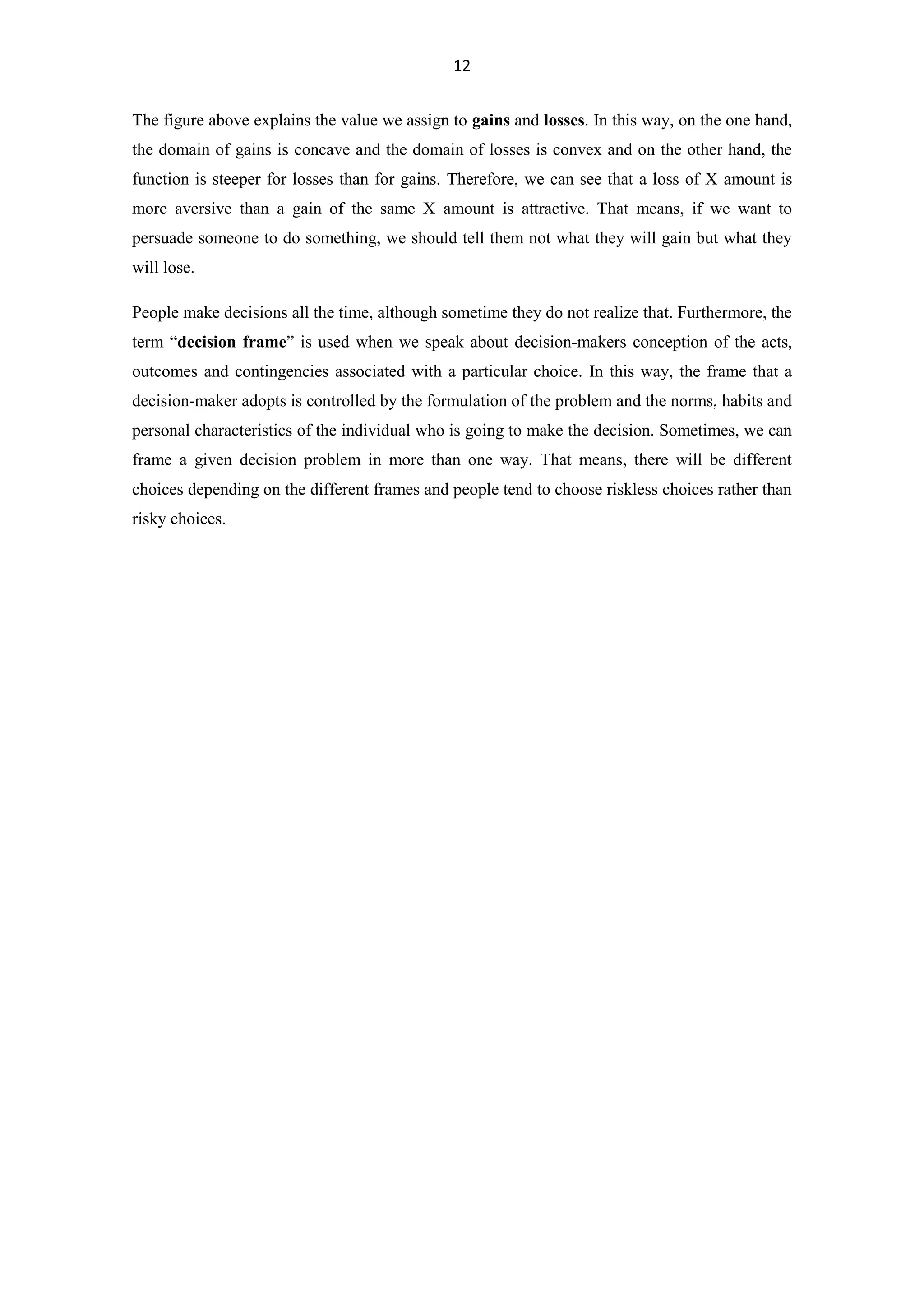 The Framing Effect | PDF