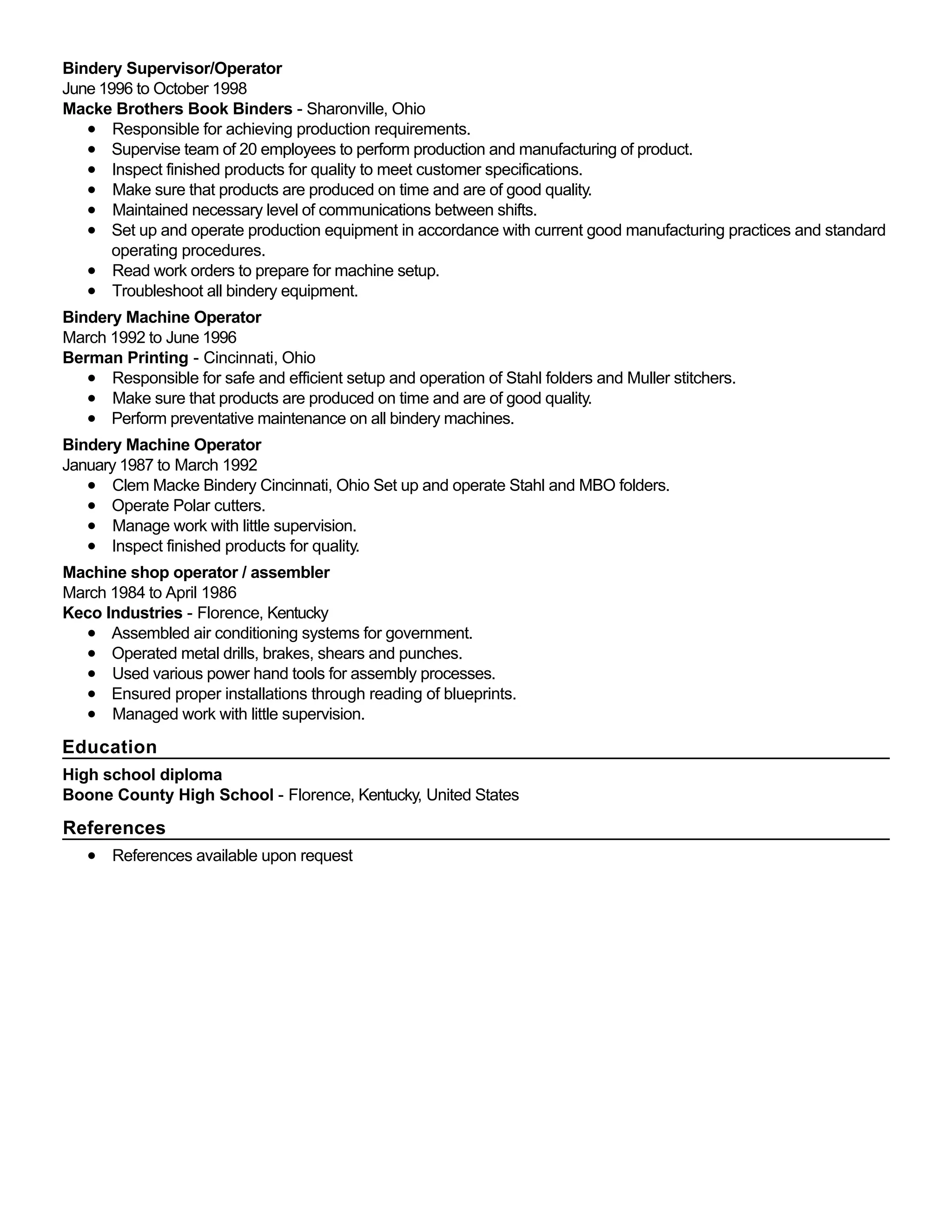 jeff resume 2016 | PDF