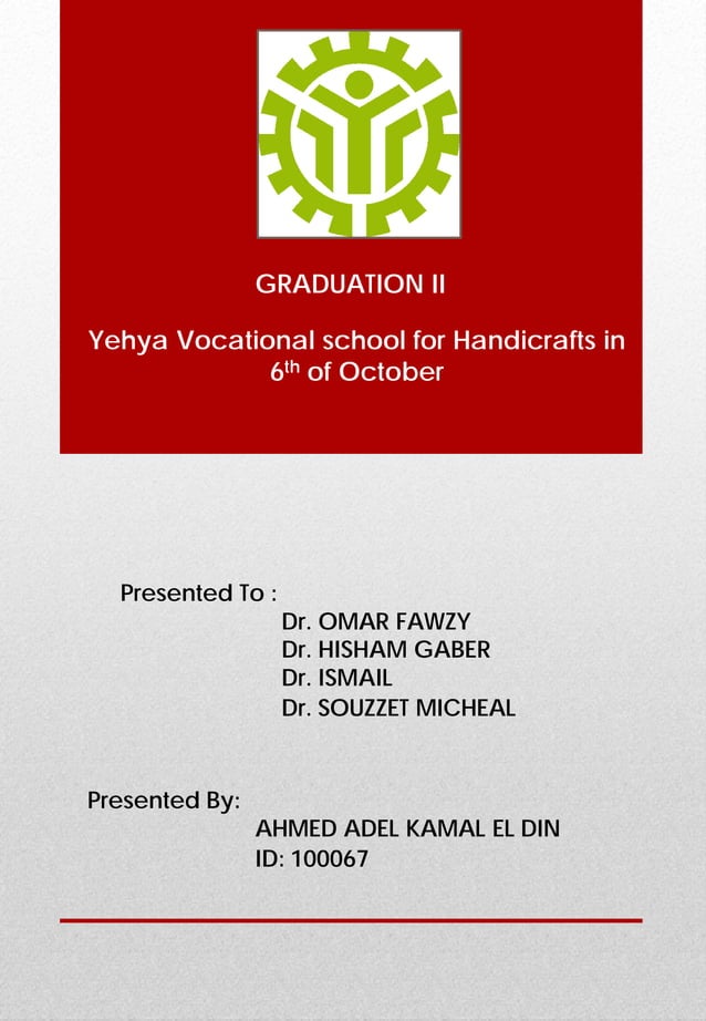 book report graduation project | PDF