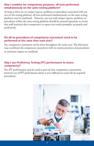 SC13-07.02_CLIA_Brochure_10_Competency_Assessment | PDF