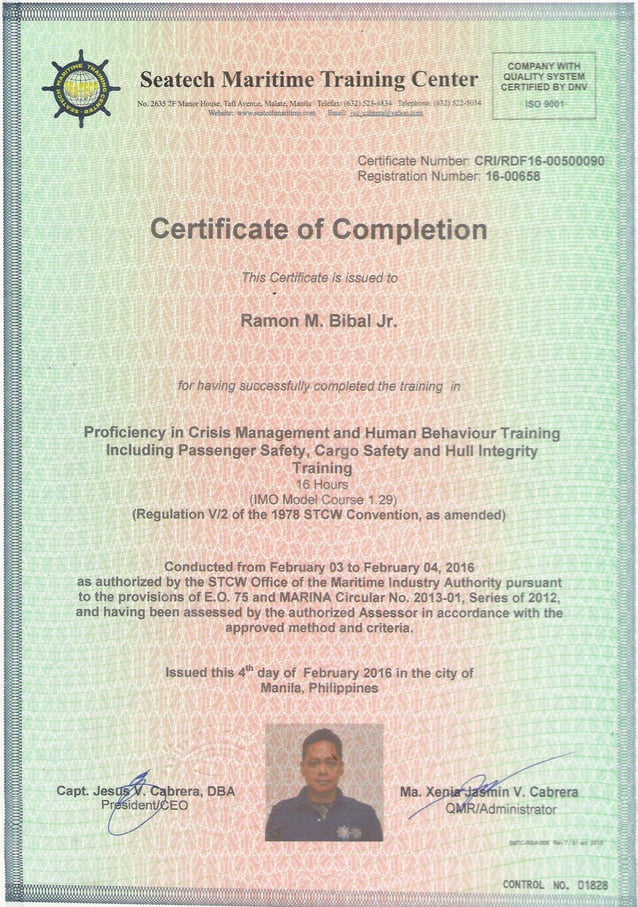 STCW Certificates | PDF
