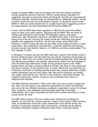 James Dinnerville Automotive Writing Sample | DOCX