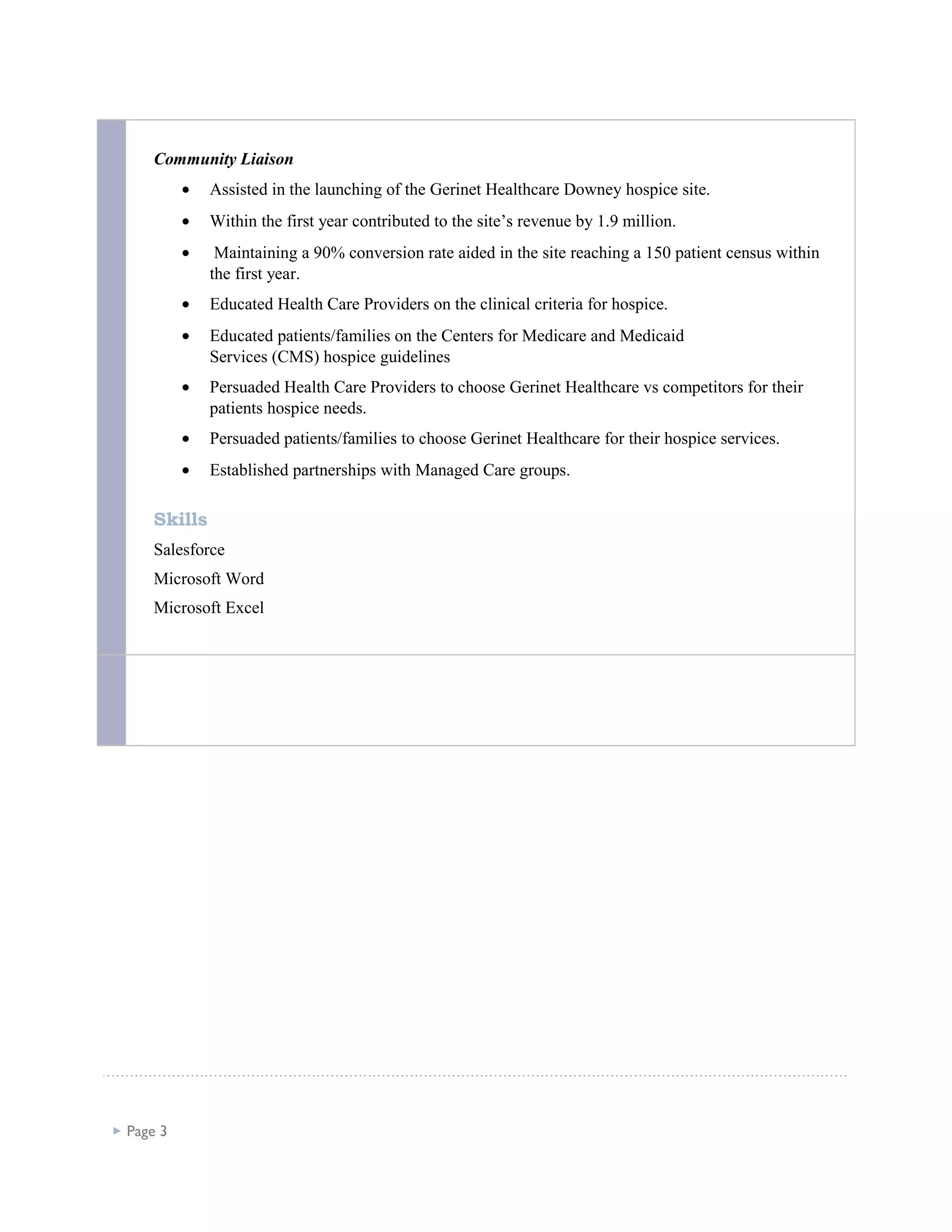 Kimberly Cummings Resume | DOC