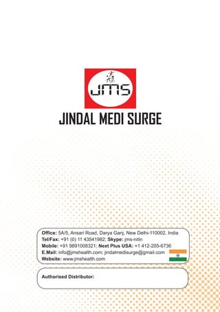 Orthopedic External Fixator Catalogue 2016 - JMS | PDF