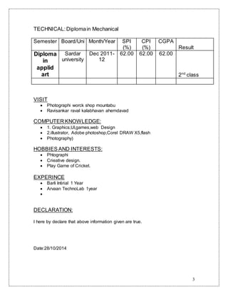 hitesh resume | DOCX