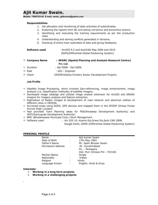 Ajit Kumar | DOC | Civil Engineering Industry | Industries